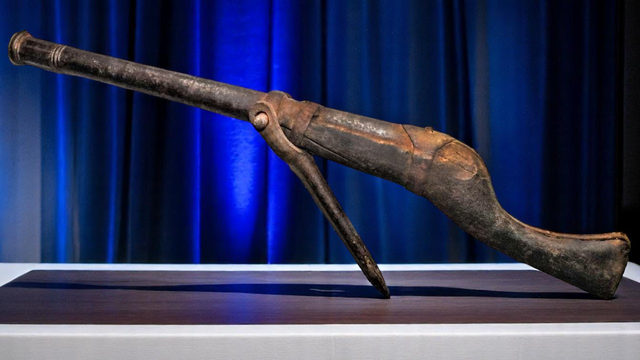 17th century camel / Elephant gun zamburak from Bahawalpur | Pakistan ...