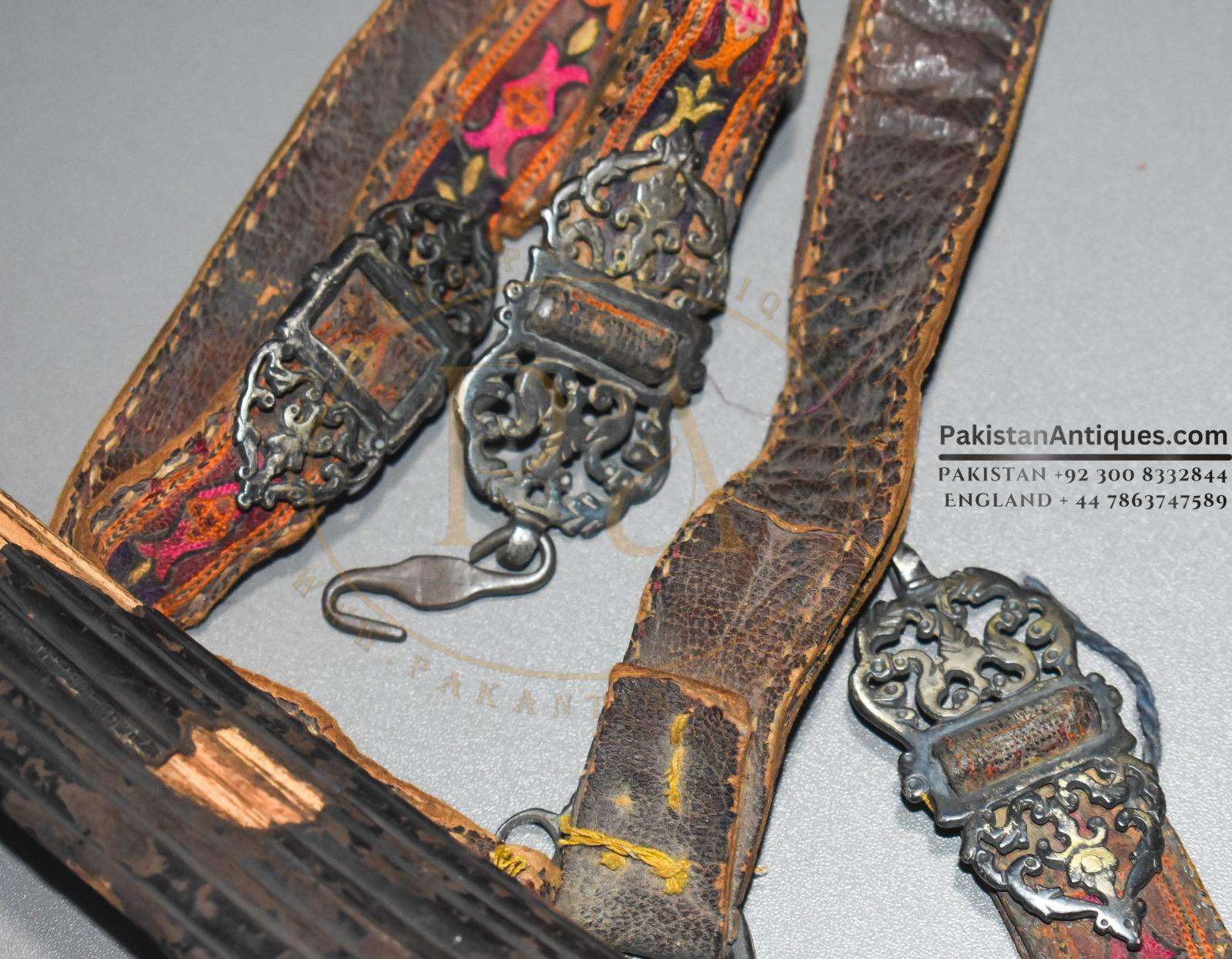 Rare 19th C. Islamic Persian 1802 SHAMSHIR Sword with Ladder-Pattern ...