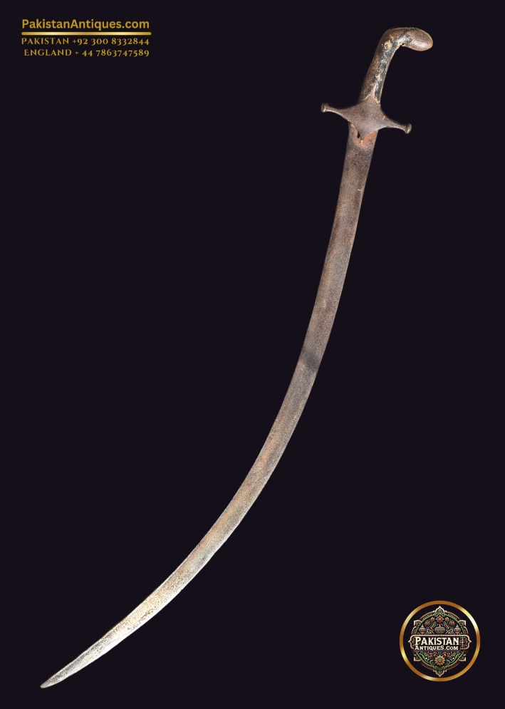 Elegance in Steel: The 19th Century Balochistan Persian Shamshir Sword ...