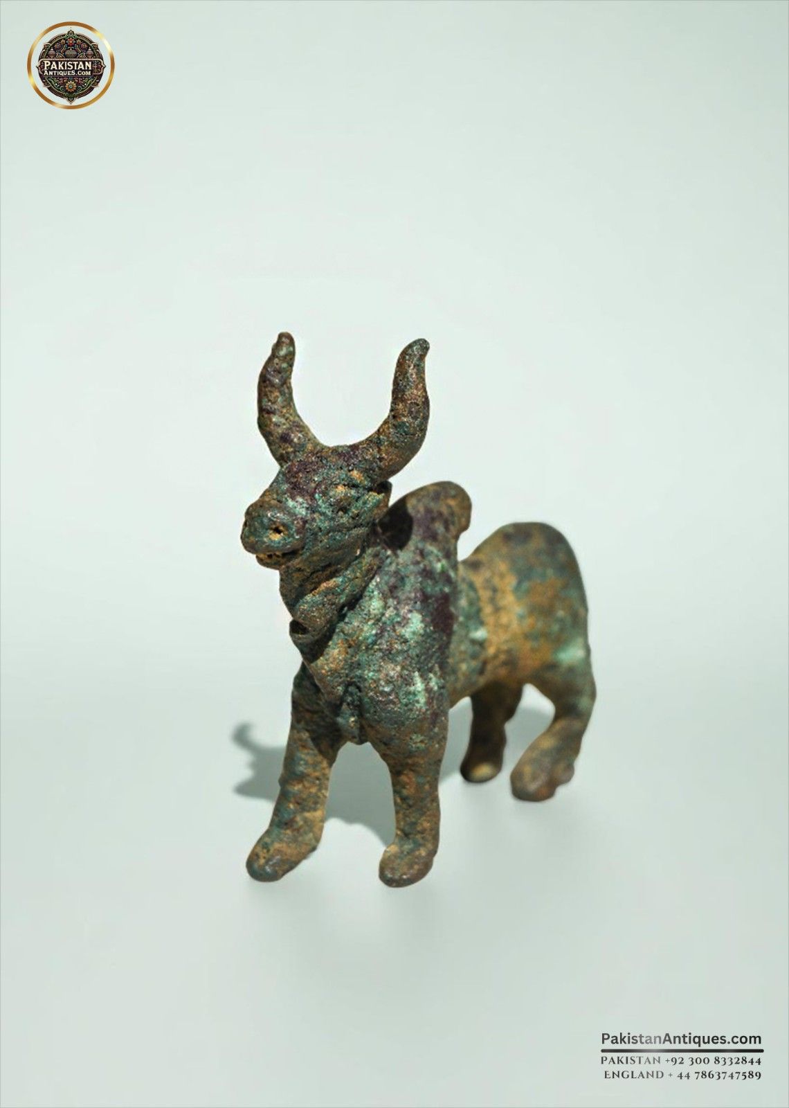 Extremely Rare Harappan Heritage: Bronze Bull Sculpture of Mohenjo-daro ...