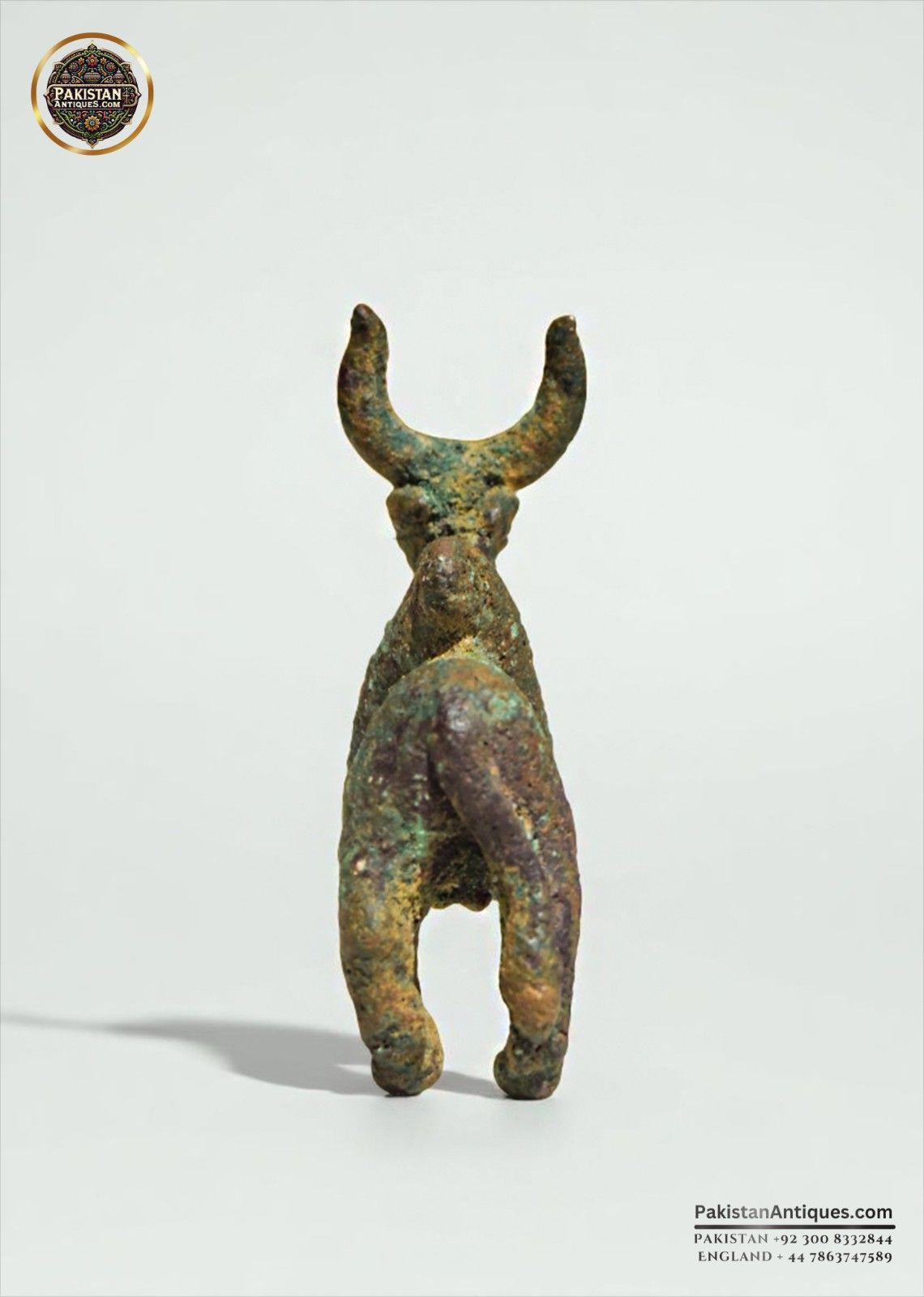 Extremely Rare Harappan Heritage: Bronze Bull Sculpture of Mohenjo-daro ...