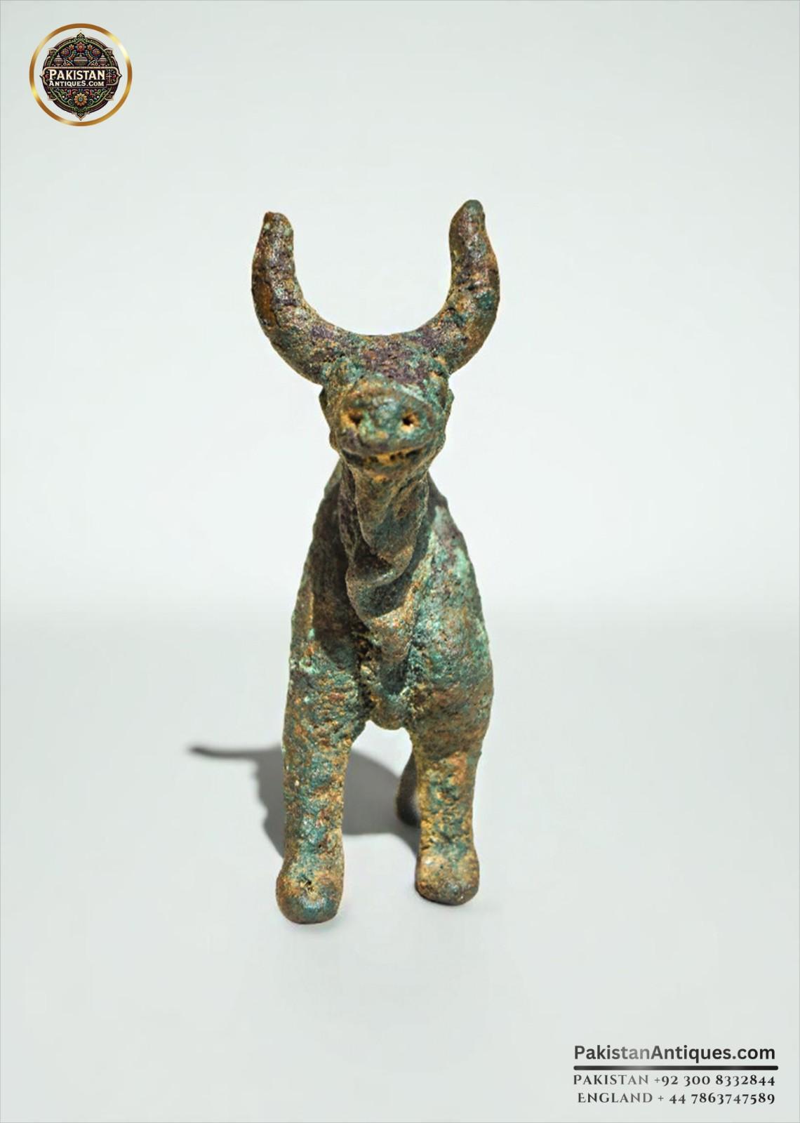 Extremely Rare Harappan Heritage: Bronze Bull Sculpture of Mohenjo-daro ...