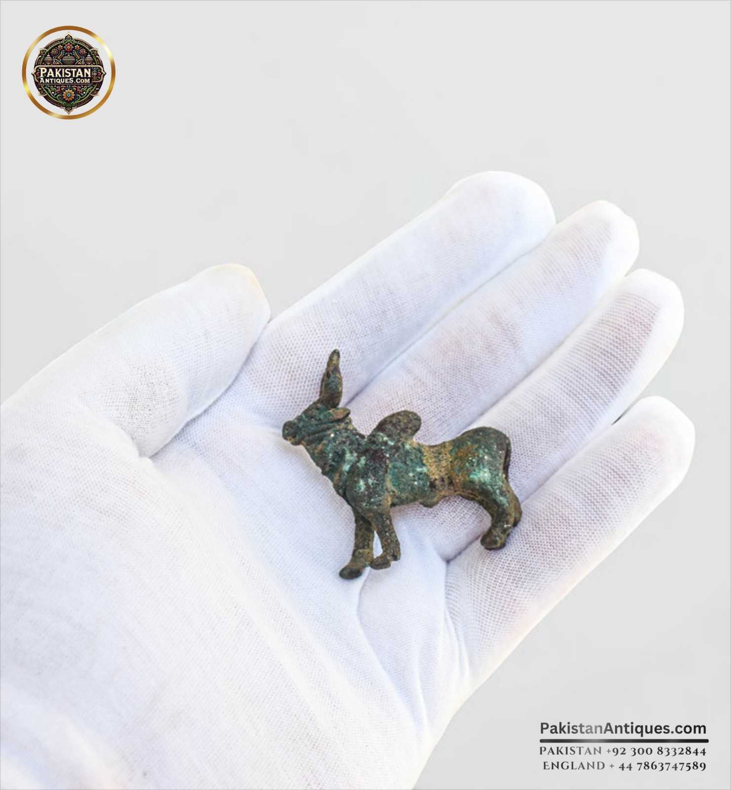 Extremely Rare Harappan Heritage: Bronze Bull Sculpture of Mohenjo-daro ...