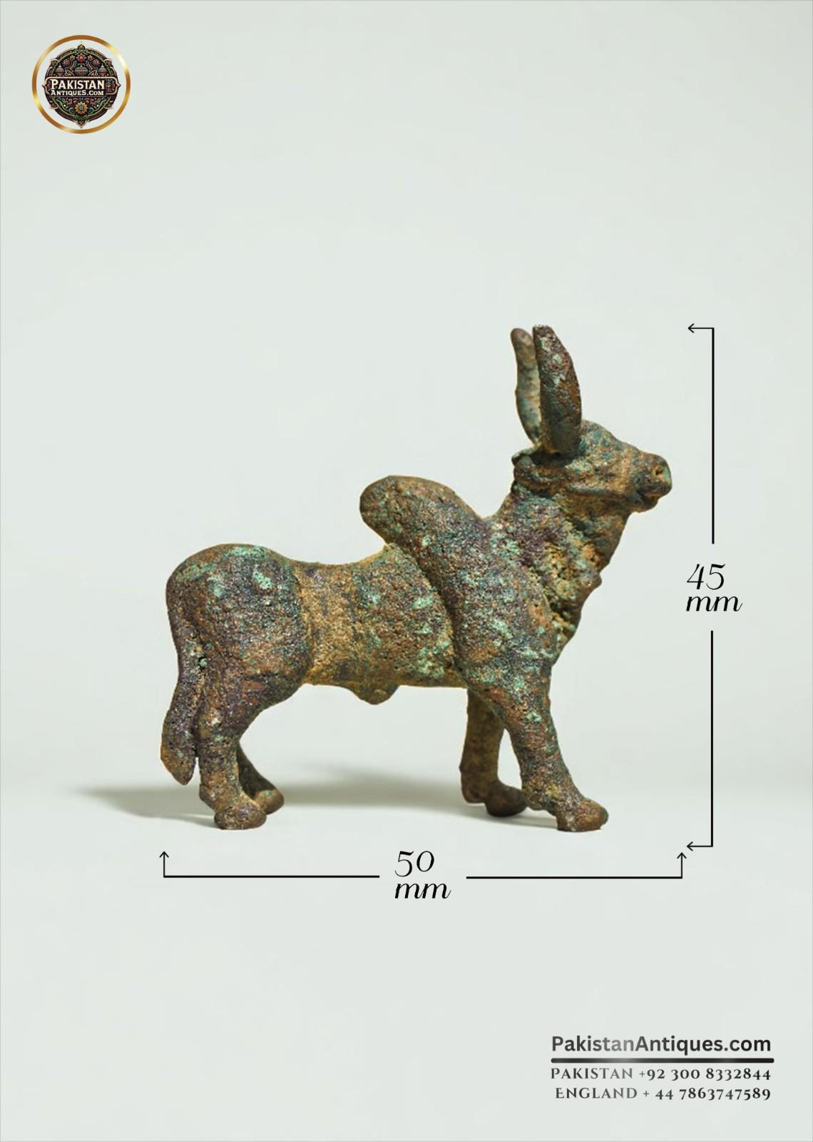 Extremely Rare Harappan Heritage: Bronze Bull Sculpture of Mohenjo-daro ...